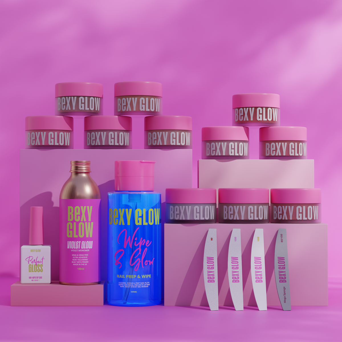 Deluxe Cover Collection Acrylic Starter Kit – Bexy Glow