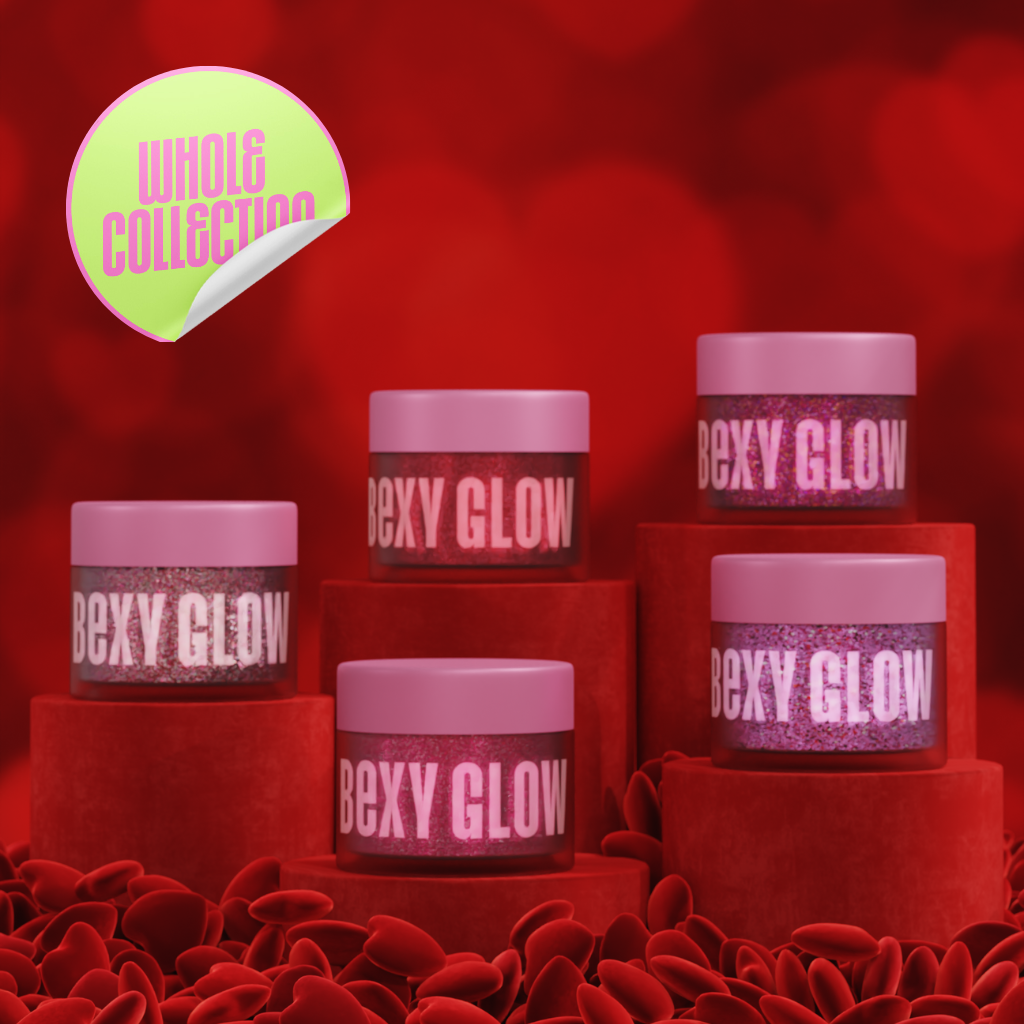 Te Amo Collection | Valentines Colour Acrylic Powders | Bexy Glow